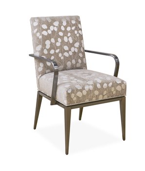 Richfield-Antique Silver Studio Side Chair - Designmaster Furniture